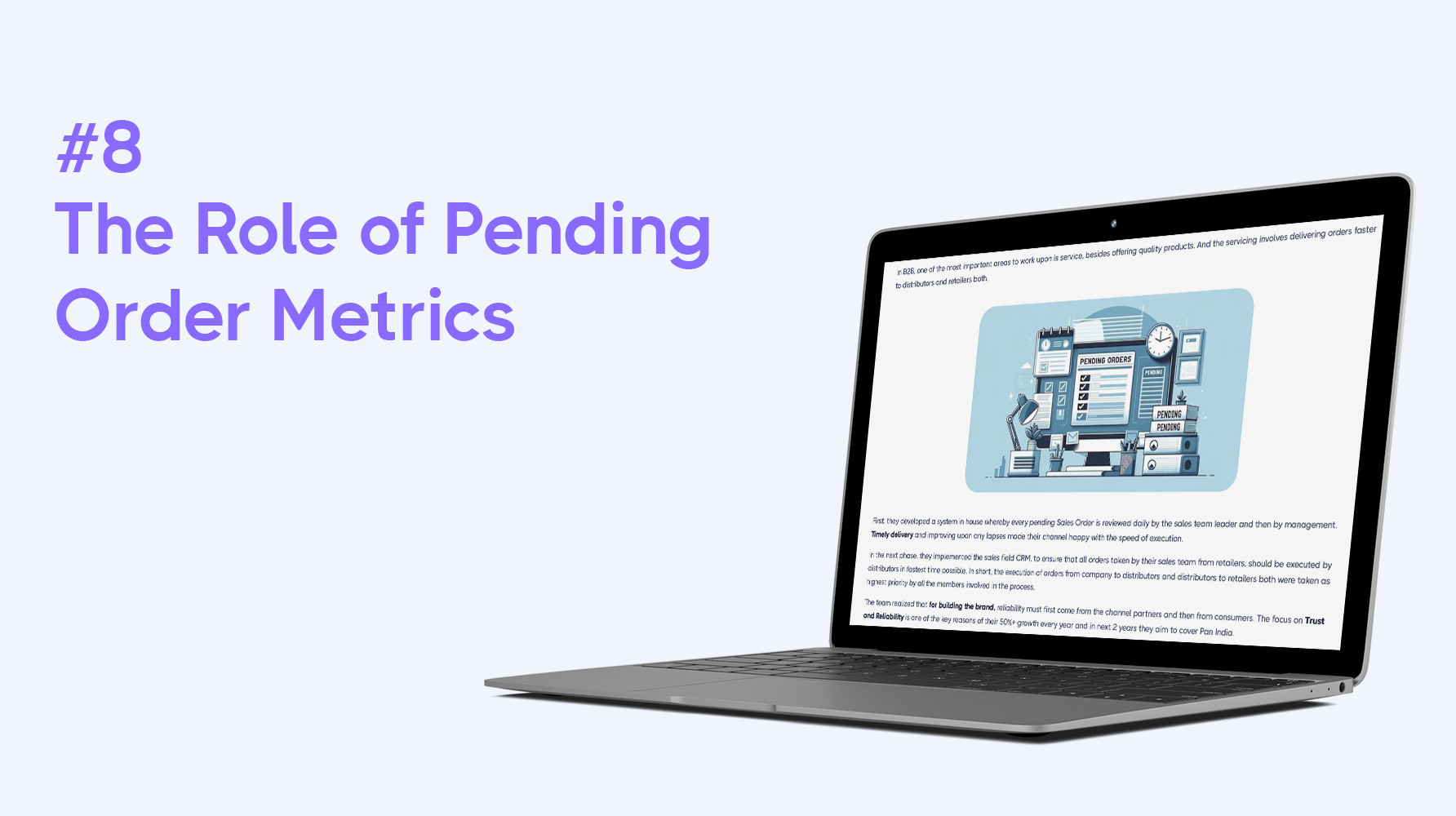 The Role of Pending Order Metrics #8 - Magenta Insights